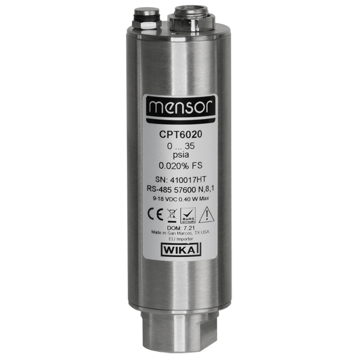 Pressure transducer store